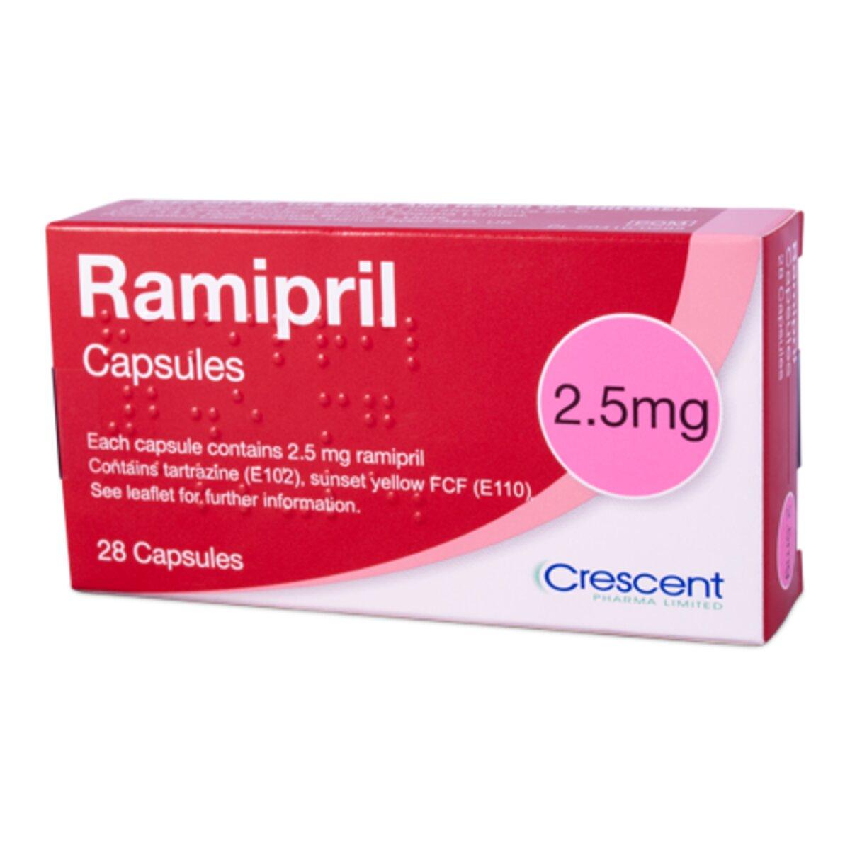 Ramipril 2.5mg Capsules, 28 Capsules - 🌱 Gentle and Natural: Australian ...